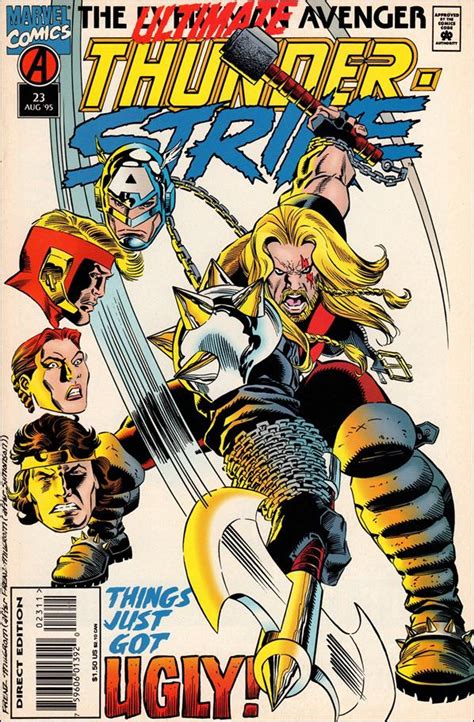 Thunderstrike 23 A Aug 1995 Comic Book By Marvel