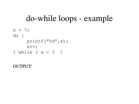 PPT While Loops PowerPoint Presentation Free Download ID 3221789