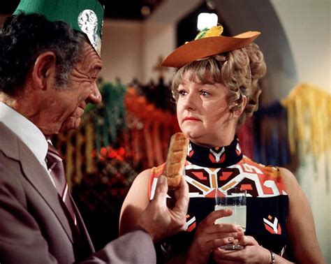 Sidney James And Joan Sims In Carry On Abroad 1972 British Comedy