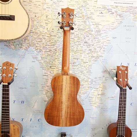 Uma Uk 15sc Solid Acacia Top Concert Ukulele — World Of Ukes