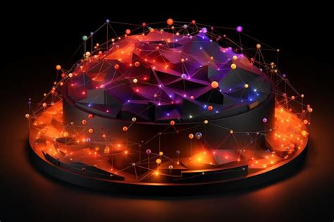 Premium Ai Image Ai Generated Colorful Vector Illustration Of A Dynamic Visualize