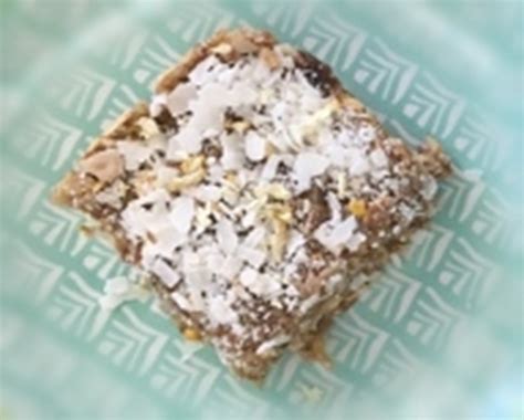 Raw Date And Coconut Slice Rural Physio At Your Doorstep