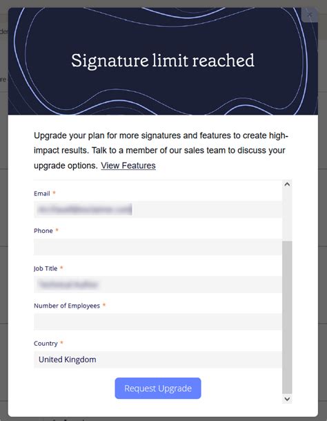 Signature Template Limits Exclaimer Knowledge Base