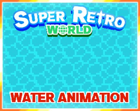 Free Rpg Asset Water Animation Super Retro World By  By 