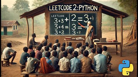 Leetcode 2 Add 2 Numbers Python Solution Youtube