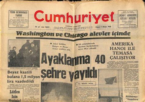 Cumhuriyet Gazetesi Nisan Japonyadaki Zenci Amerikan Askerleri Beyazları Dövdüler