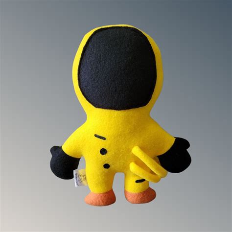 Backrooms Hazmate Yellow Suit Men Scp Plush Etsy Plush Undertale