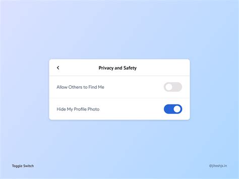 Toggle Switch By Jitesh Sawant On Dribbble