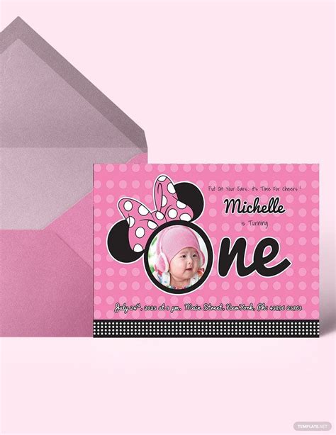 Free Minnie Mouse Templates And Examples Edit Online And Download