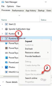 Fix Runtime Broker High CPU Usage
