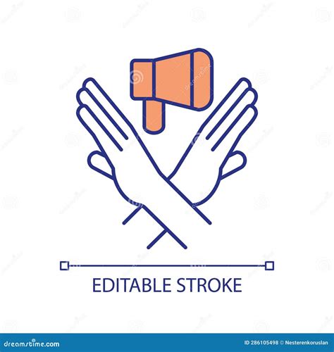 Poor Communication Rgb Color Icon Stock Illustration Illustration Of