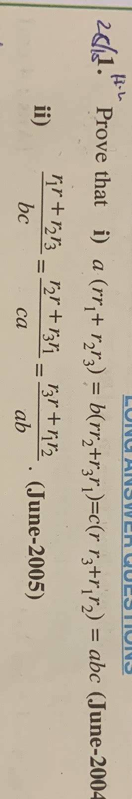 prove that i a left r r { 1 } r { 2 } r { 3 } right b