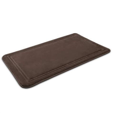 Tapis De Salle De Bain En Mousse À Mémoire Tapis De Baignoire Absorbant Antidérapant Et