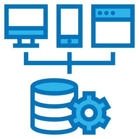 Database Development Platform Service Software Web Icon Download