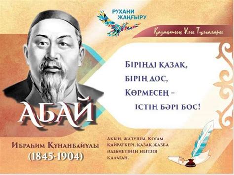 Абай Құнанбайұлы презентация онлайн