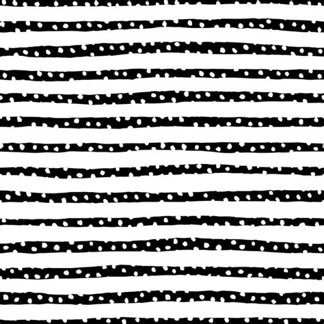 Premium Vector Irregular Striped Brush Strokes Pattern Seamless Hand