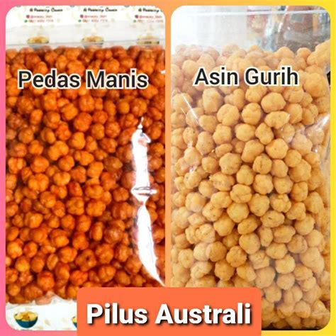 Jual Pilus Jagung Manis Pedas Australia Pilus Arab Asin Gurih