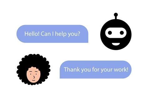 Artificial Intelligence Communicates With The Help Of A Messenger Chat Bot Consultation