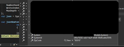 how to return empty list instance of list of null by system text json