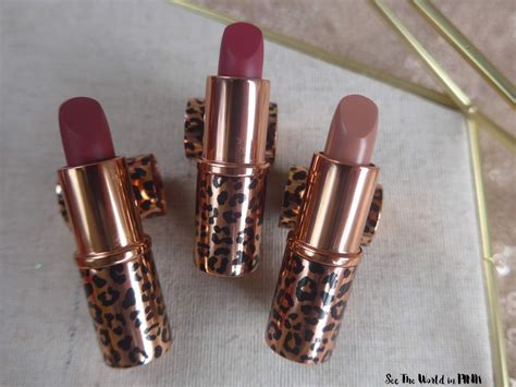 Charlotte Tilbury Hot Lips Mini Lip Set Swatches Try Ons And Reviews See The World In PINK