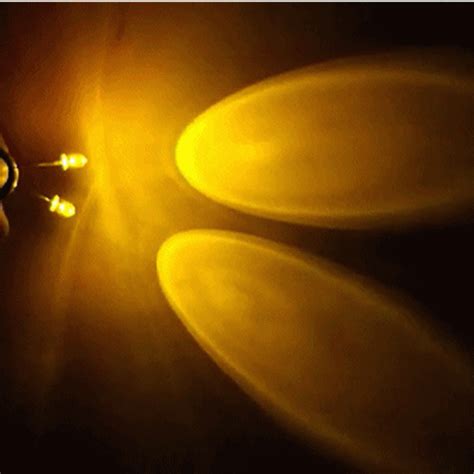 PCS Mm LED Flicker Diodes Flashing Yellow Blinking Candle Light Emitting Diode Flickering