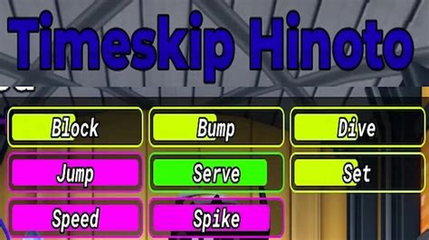 Panduan Untuk Membuka Kunci Timeskip Hinoto Di Roblox Volleyball Legends