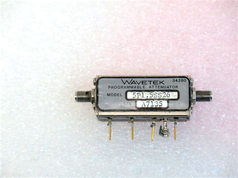 Wavetek 5p1 5ss26 Programmable Attenuator Attenuators Bmi Surplus