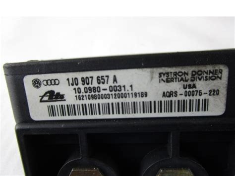 J A SENSORE ESP IMBARDATA AUDI TT KW P B M RICAMBIO USATO Autoricambi