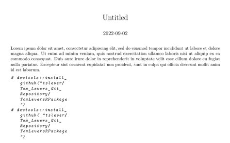 Wrapping A Line Without Spaces In R Markdown Output Stack Overflow