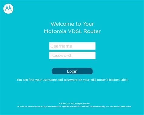 Motorola Router Login 192 168 1 1