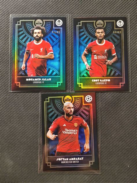 太子拍卖 接代卖不累计2023Topps Deco欧冠 利物浦 埃及法老 萨拉赫 努涅斯 曼联 阿姆拉巴特 49编lot 凑套必备 错过拍