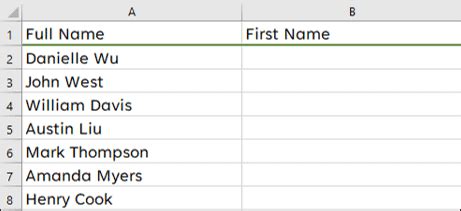 How To Extract First Name In Excel Easy Ways