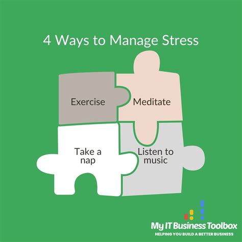 My It Business Toolbox On Linkedin Myitbusinesstoolbox Stressmanagementtips Stressrelief