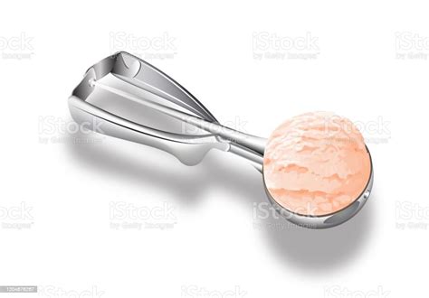 흰색 배경에 3d 그림에 베리 아이스크림 딸기 아이스크림의 특종 벡터 아이스크림에 대한 스톡 벡터 아트 및 기타 이미지 아이스크림 한 줌 숟가락 Istock