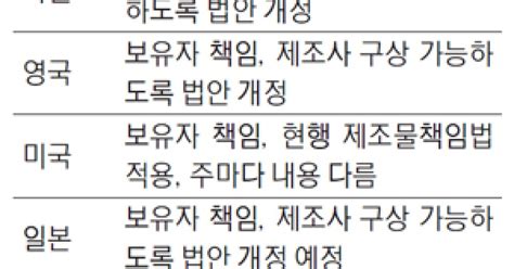 자율주행차 사고땐 車보유자가 책임