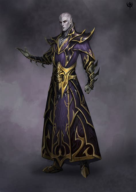 The Sacred Oak News Letter Dark Elf Mage Costume