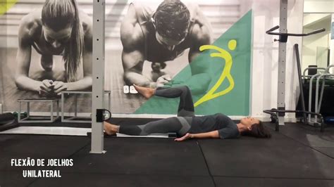 Flexão de joelhos unilateral YouTube