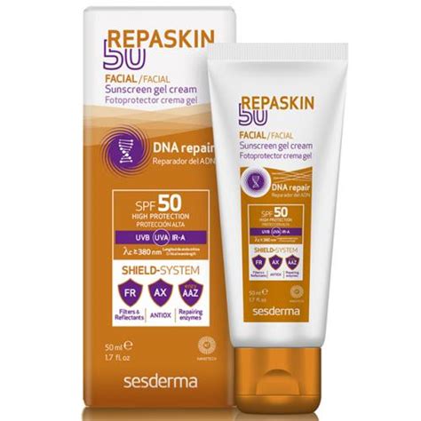 Sesderma, Repaskin, Fotoprotector SPF 50 for Face (Filtr ochronny do ...