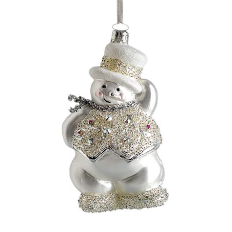 Snowman Christmas Ornament Gumps