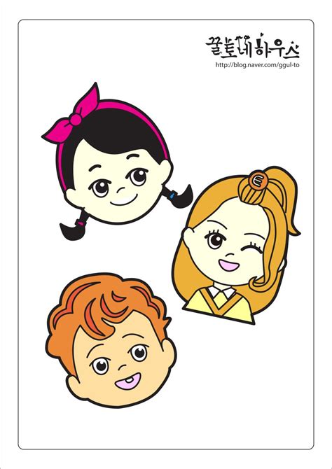 캐리와 장난감 친구들 색칠공부 네이버 블로그