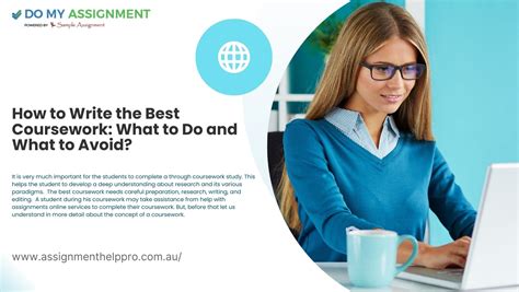 How To Write The Best Coursework What To Do And What To Avoid Us Idesk