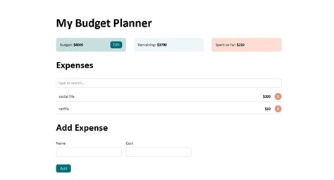 GitHub AyaZayed Budget Management App This Is A Budget Management