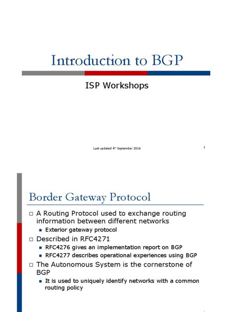 Understanding Bgp Fundamentals A Comprehensive Guide To Internal And