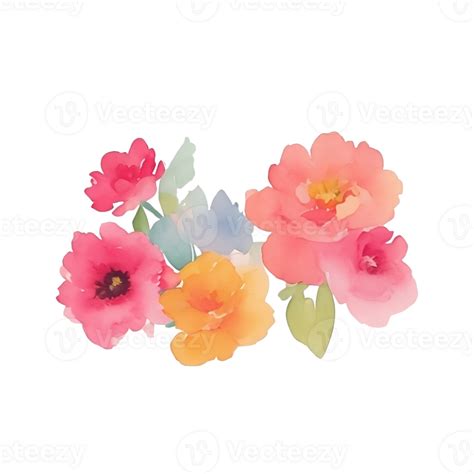 Flower Bouquet Clip Art 27131834 Png