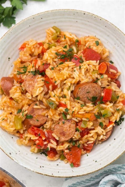One Pan Sausage And Rice The Recipe Rebel Video