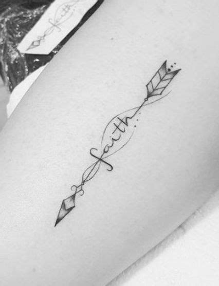Tattoo Arrow Wrist Design Ideas Tattoo Design Faith Arrow Tattoodesign Faithtattoo