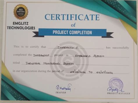 Embeddedsystems Internshipexperience Innovation Ece Dharanya P