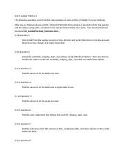 CIS228 Unit 2 Guided Practice 3 Docx Unit 2 Guided Practice 3 The