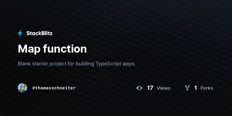 map function stackblitz