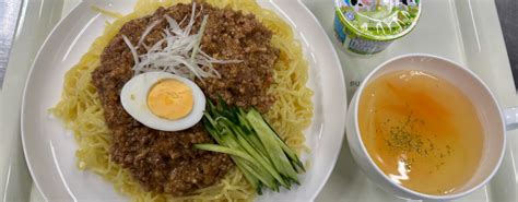 【親和の学生寮】今日の晩ごはんジャージャー麵 親和エステート不動産｜由利本荘市の賃貸物件 学生寮・アパート・マンション